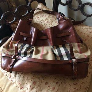 Burberry | Bags | Authentic Burberry House Check Bridle Kent Bag | Poshmark